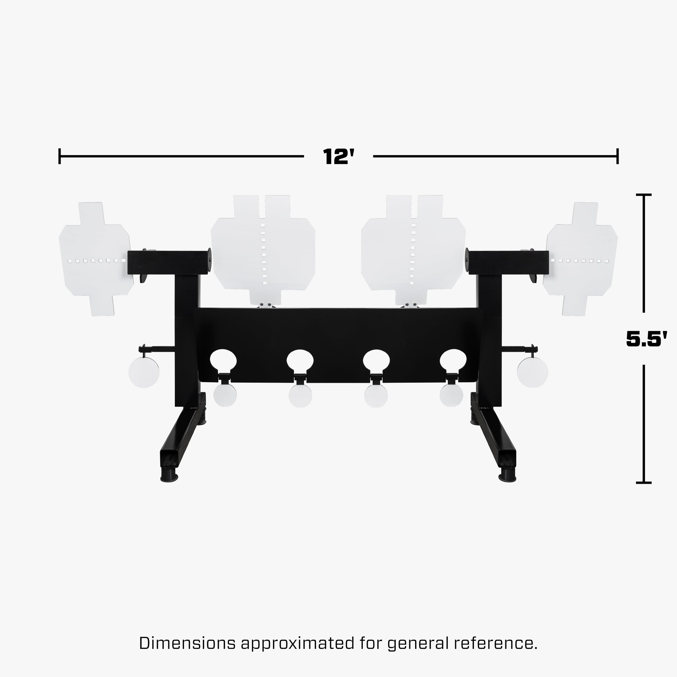 Heavy Duty Multi Target For Rifle Shooting – Pendleton Family Brands